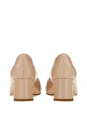 FERRAGAMO 50mm Vara Chain Pumps