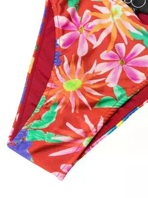 PatBO Floral-print Bikini Brief