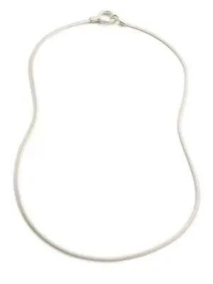 Monica Vinader Snake Chain Necklace - Silver