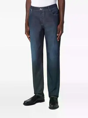 Brunello Cucinelli Straight-leg Jeans - Blue