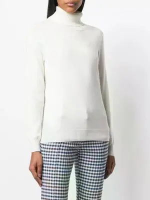 N.peal Cashmere Roll Neck Jumper - Neutrals