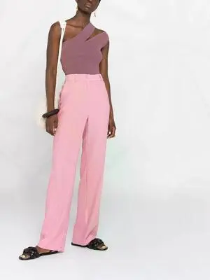 HEBE STUDIO High-waist Tailored Trousers
