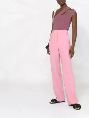 HEBE STUDIO High-waist Tailored Trousers