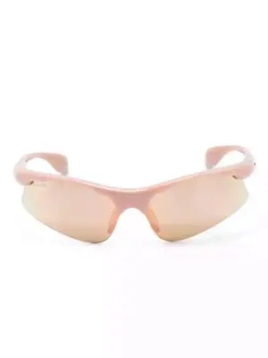 Gucci Biker Style-frame Sunglasses - Pink