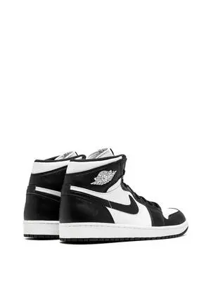 JORDAN Air 1 Retro High Og Sneakers - Black