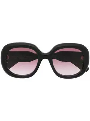 Chloé Square Frame Sunglasses - Black
