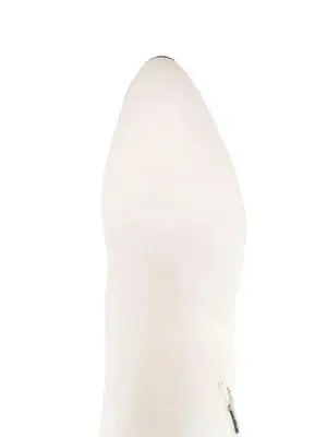 Bally Odeya 85mm Leather Boots - Neutrals