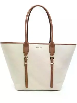 Michael Kors Logo-lettering Tote Bag - Neutrals