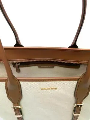 Michael Kors Logo-lettering Tote Bag - Neutrals