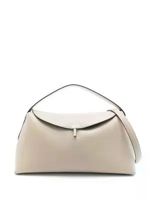TOTEME T-lock Top Handle Bag - Neutrals