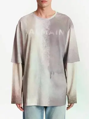 Balmain Logo-print Organic Cotton T-shirt
