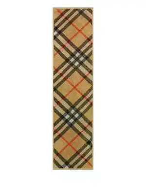 Burberry Checked Cotton Towel - Neutrals