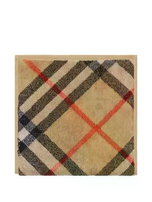 Burberry Checked Cotton Towel
