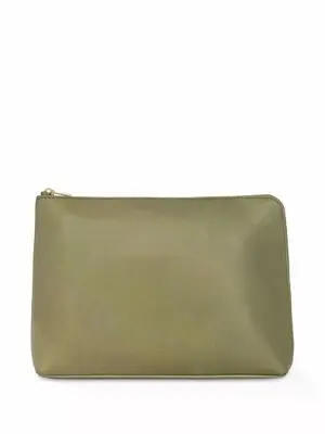 YU MEI Emily Lambskin Pouch - Green