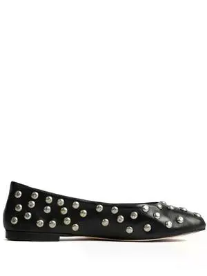 Gimaguas Stud-embellished Ballerina Shoes