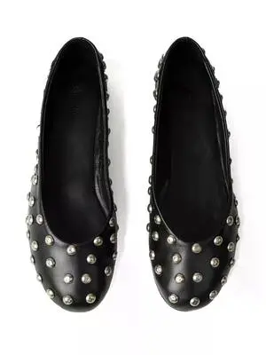 Gimaguas Stud-embellished Ballerina Shoes