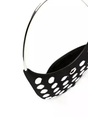 Coperni Polka-dot Studded Shoulder Bag