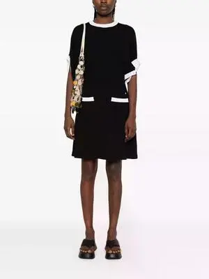 Moschino Contrast-trim Mini Dress