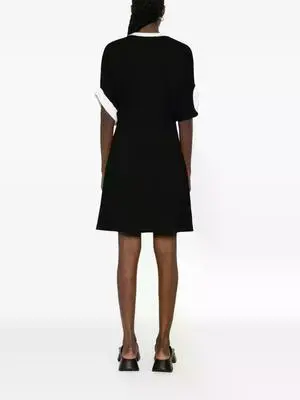 Moschino Contrast-trim Mini Dress