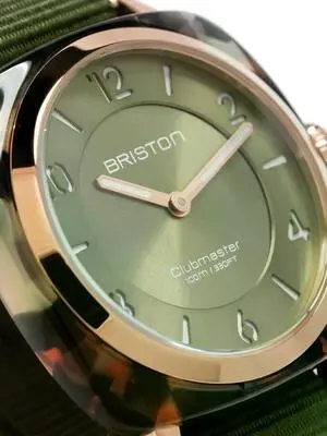 BRISTON Clubmaster Chic 36mm Timepiece - Green