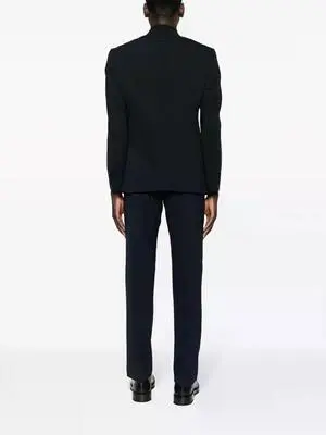 Emporio Armani Satin-trim Single-breasted Suit