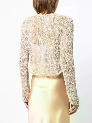 Voz Cropped Loose-knit Jumper