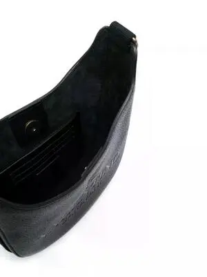 Valentino Garavani Logo-debossed Leather Shoulder Bag