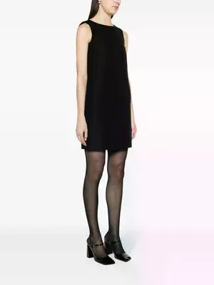 Moschino Sleeveless Cotton Shift Minidress