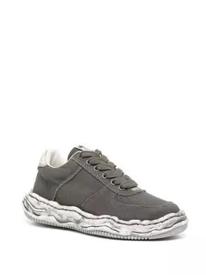 Mihara Yasuhiro Wayne Canvas Sneakers - Grey