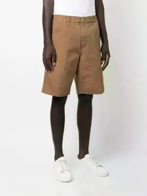 Carhartt Work In Progress Single Knee Bermuda Shorts - Brown