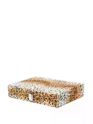 HECTOR SAXE Leopard-print Backgammon Set