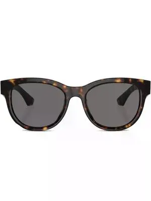 Burberry Wayfarer-frame Sunglasses - Brown