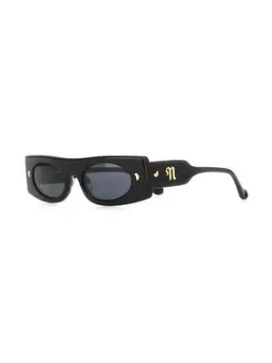 Nanushka Ruthie Square Frame Sunglasses