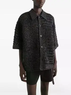 Dolce & Gabbana Open-knit Shirt