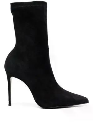 LE SILLA Eva 100mm Suede Ankle Boots