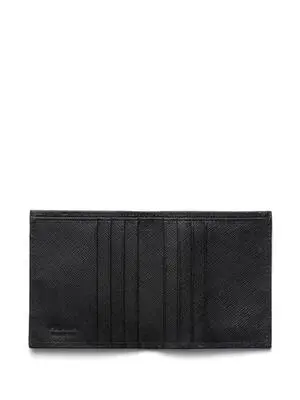Prada Re-nylon Enamel-triangle Logo Wallet