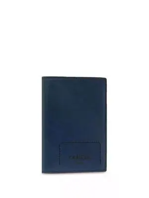 LANCEL Logo-embossed Tri-fold Wallet - Blue