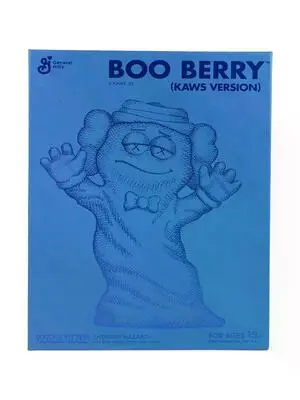 KAWS Cereal Monsters Boo Berry Figure