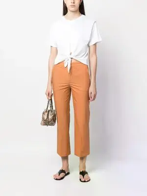 TWINSET Cropped Tailored Trousers