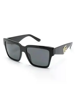 Dolce & Gabbana Rectangle-frame Tinted Sunglasses