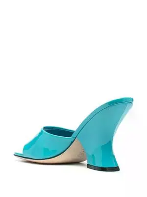 By Far Tais 85mm Patent-leather Sandals