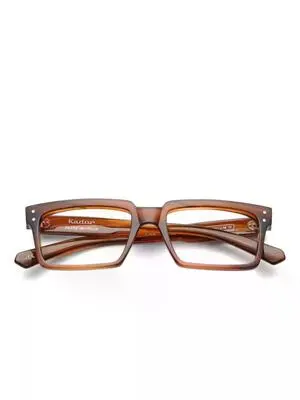 KADOR Premium Glasses With Protective Case - Brown