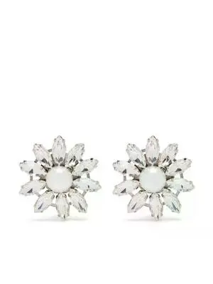 Rosantica Profumo Clip-on Earrings - Silver