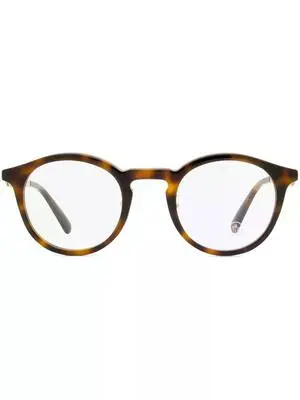 Moncler Round-frame Glasses - Brown