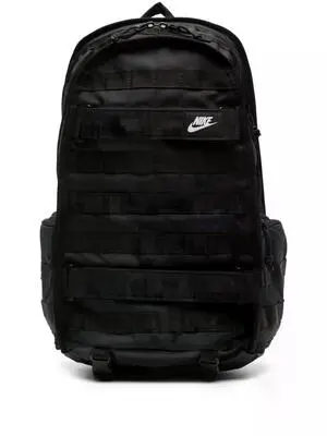 Nike Logo-patch Backpack - Black