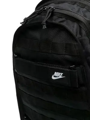 Nike Logo-patch Backpack - Black