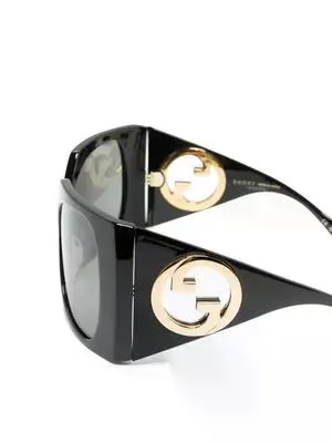 Gucci Interlocking G Square-frame Sunglasses