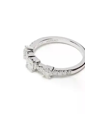 ANITA KO 18kt White Gold Collins Diamond Ring