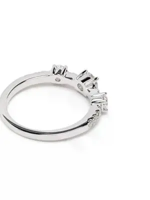 ANITA KO 18kt White Gold Collins Diamond Ring