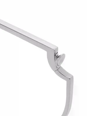 Monica Vinader Signature Skinny Bangle - Silver